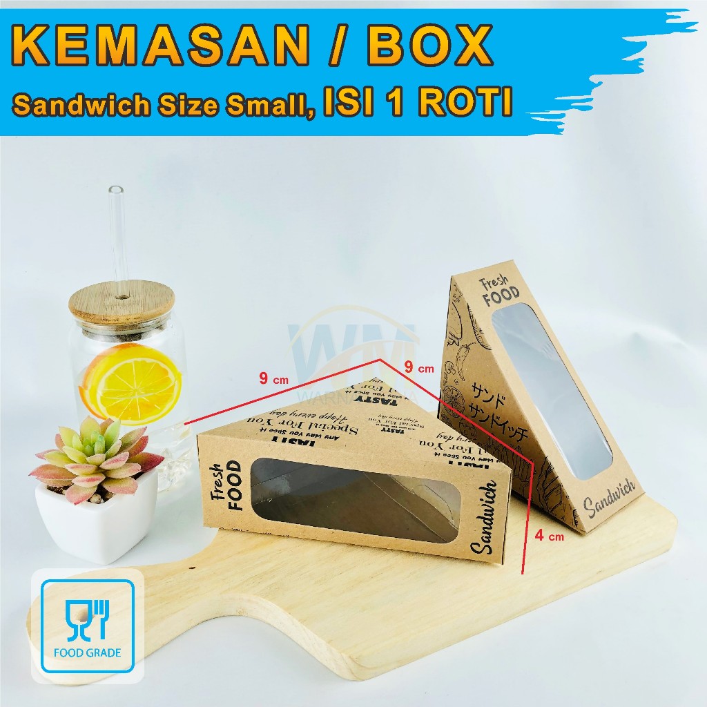 Jual Mika Sandwich Segitiga / Mika Sanwich Buah / Sandwich Box Fruit ...