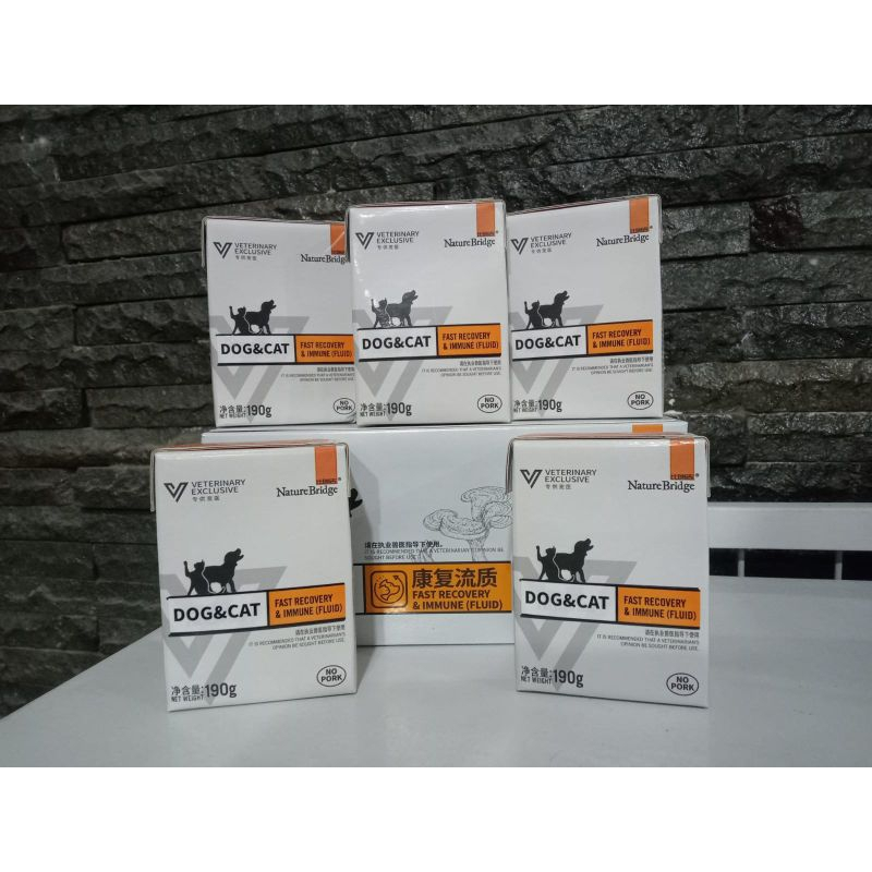 Jual Nature Bridge Recovery & Immune (fluid) Cat & Dog 190 Gr - Makanan ...