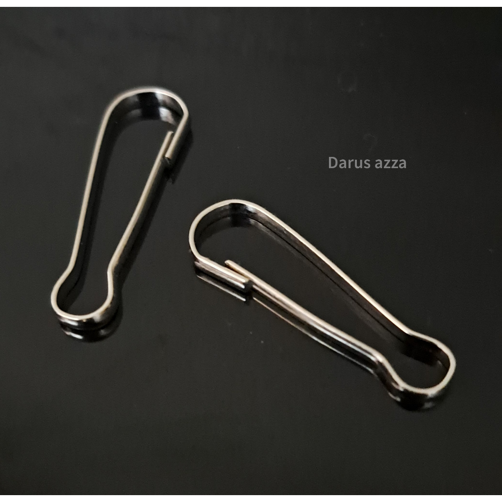 Jual Pengait serbaguna ukuran 35 mm / 3,5 cm isi 1 gros / kait tali id ...