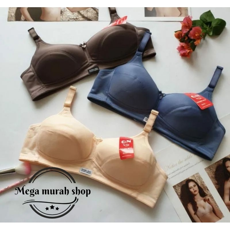 Jual Bra sport golden nick k364 busa tipis tanpa kawat warna random | Shopee Indonesia
