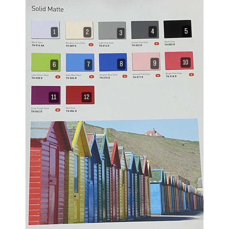 Jual SAMPLE HPL TACO SOLID (MATTE) | Shopee Indonesia