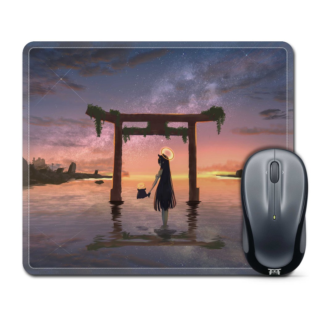 Jual Mouse pad gaming anime vtuber NINOMAE INANIS GATE NIGHT - HOLO EN ...