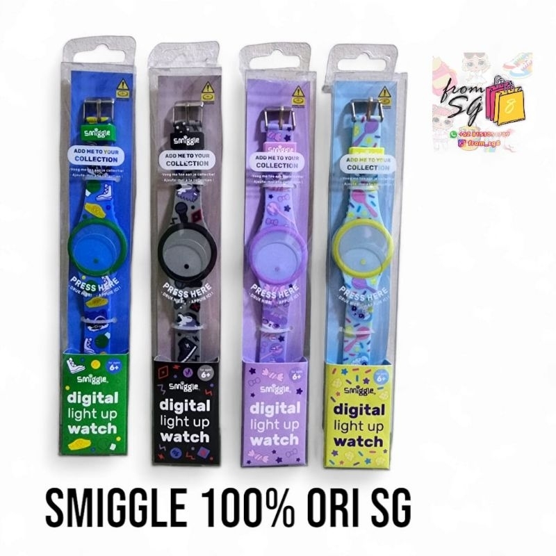 Jual Smiggle Digital Light up watch ORIGINAL | Shopee Indonesia