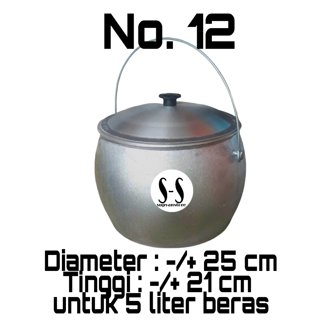 Jual Panci katrol panci liwet panci penanak nasi priuk jumbo untuk 5 ...