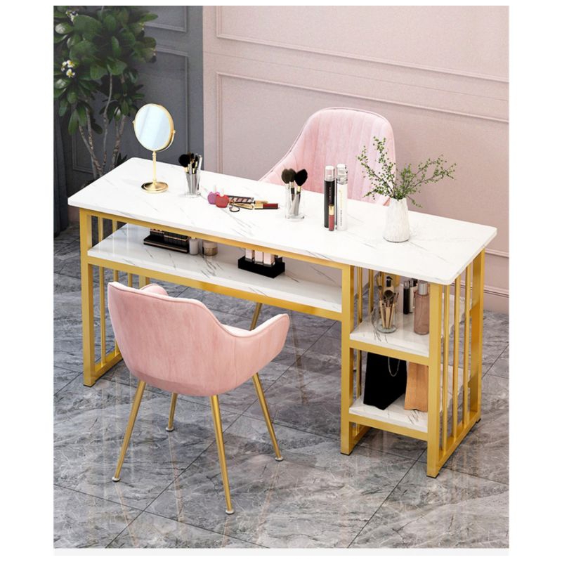 Jual Meja Nail Art Simple | Meja Manicure Minimalis | Shopee Indonesia