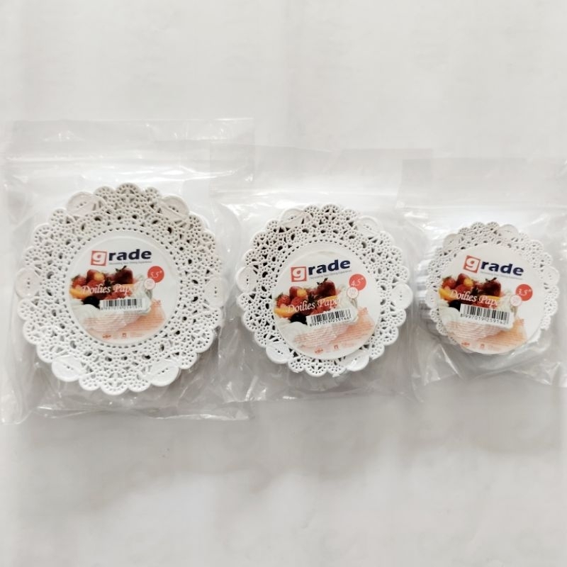 Jual DOILIES PAPER/Alas Kue bunga/Alas kue Renda/Tatakan makanan/Alas ...