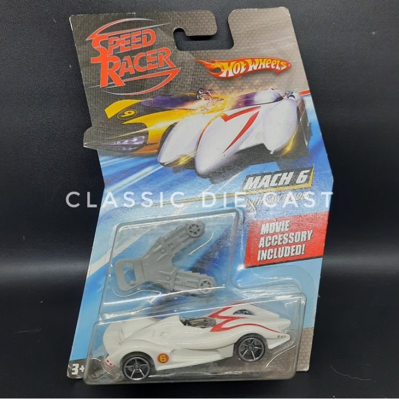 Jual Hot Wheels Speed Racer Mach 6 With Saw Blades | Shopee Indonesia