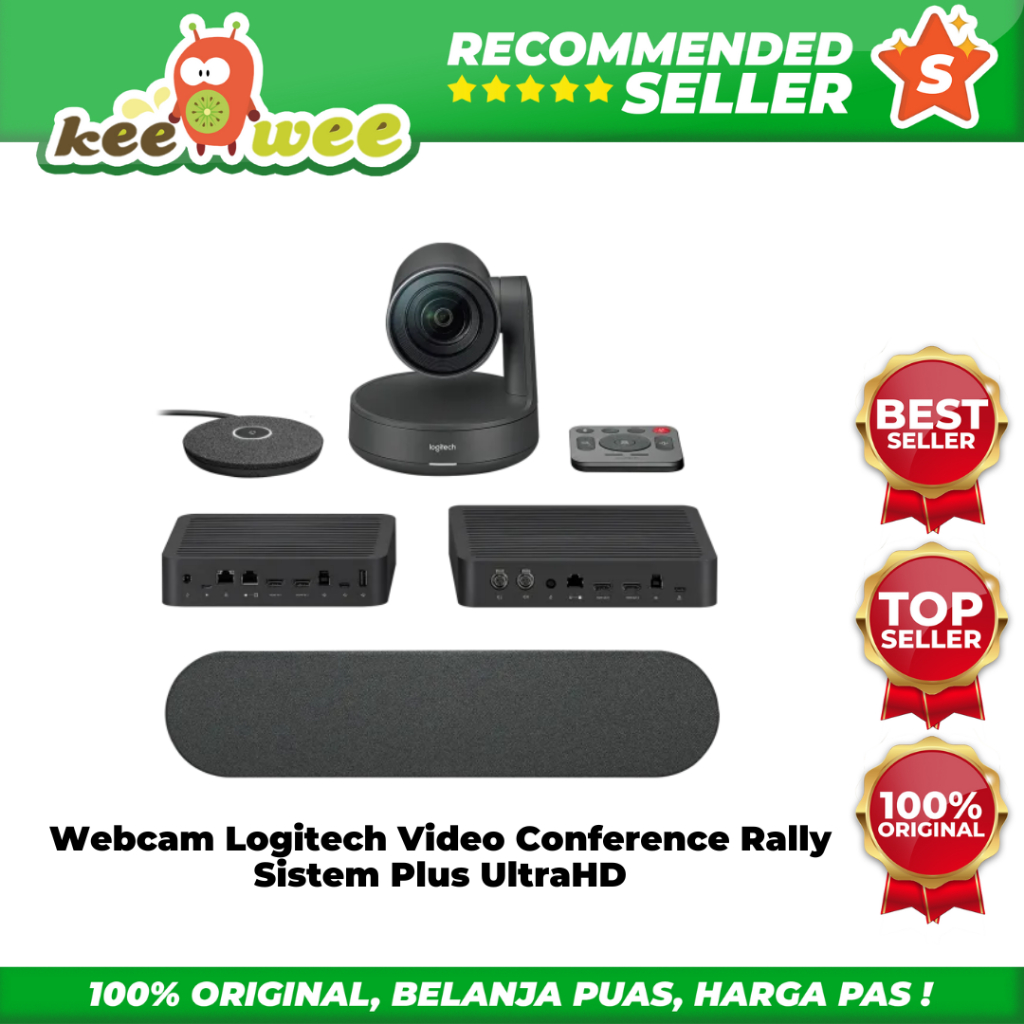 Jual Webcam Logitech Video Conference Rally Sistem Plus UltraHD ...