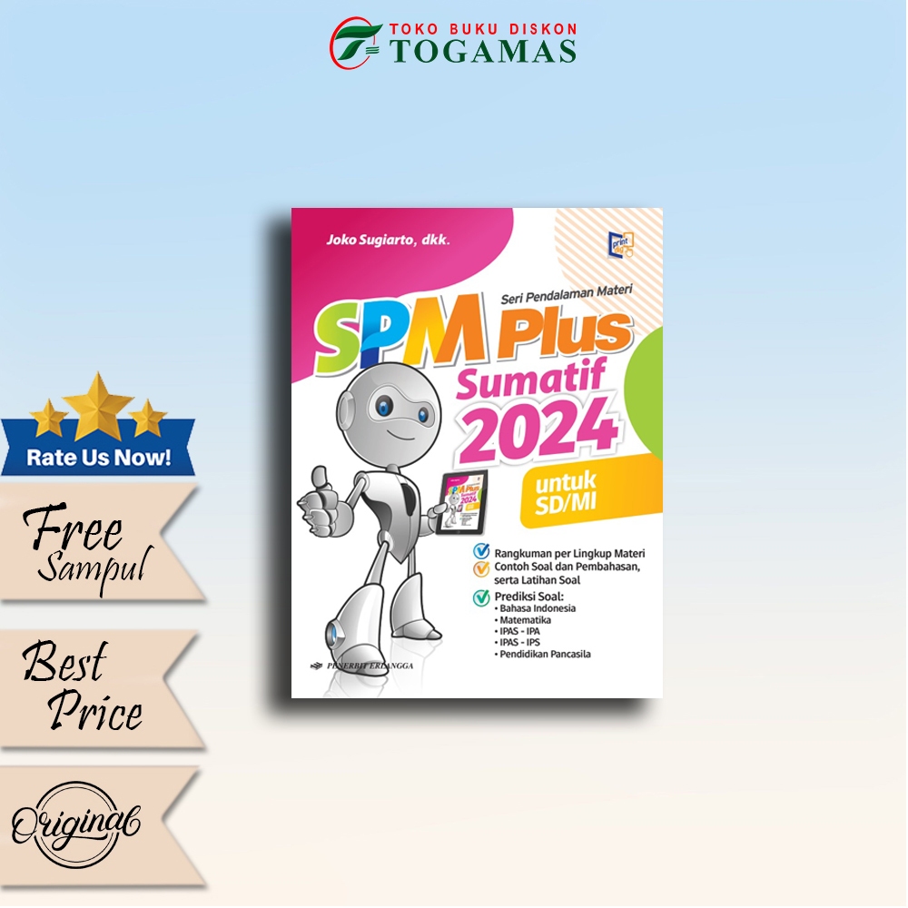 Jual Buku SPM Plus Sumatif US SD/MI 2024 - Erlangga | Shopee Indonesia