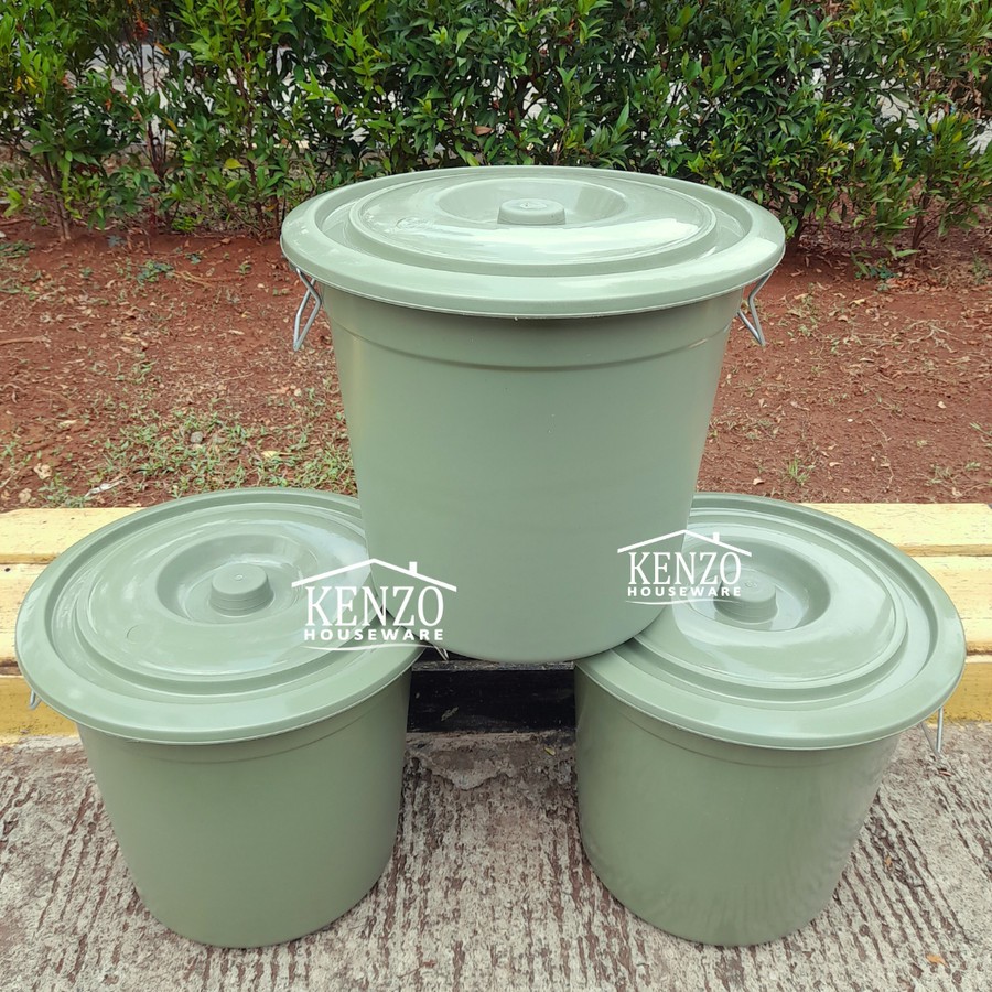 Jual Ember 30 Liter Plastik Gentong Bak Air Mandi Tong Handle Plastik Awet TABITHA | Shopee ...