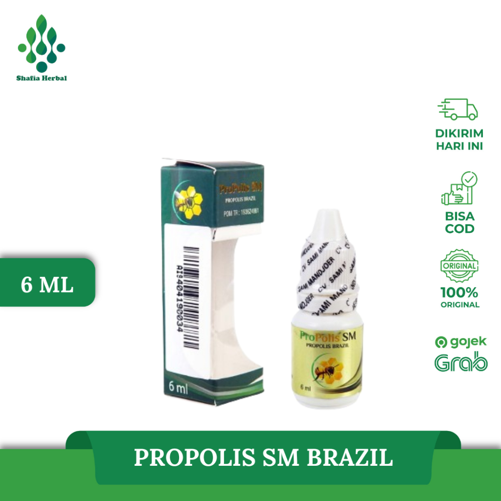 Jual SM BRAZILIAN - Propolis SM Brazilian 100% Asli With Nano ...