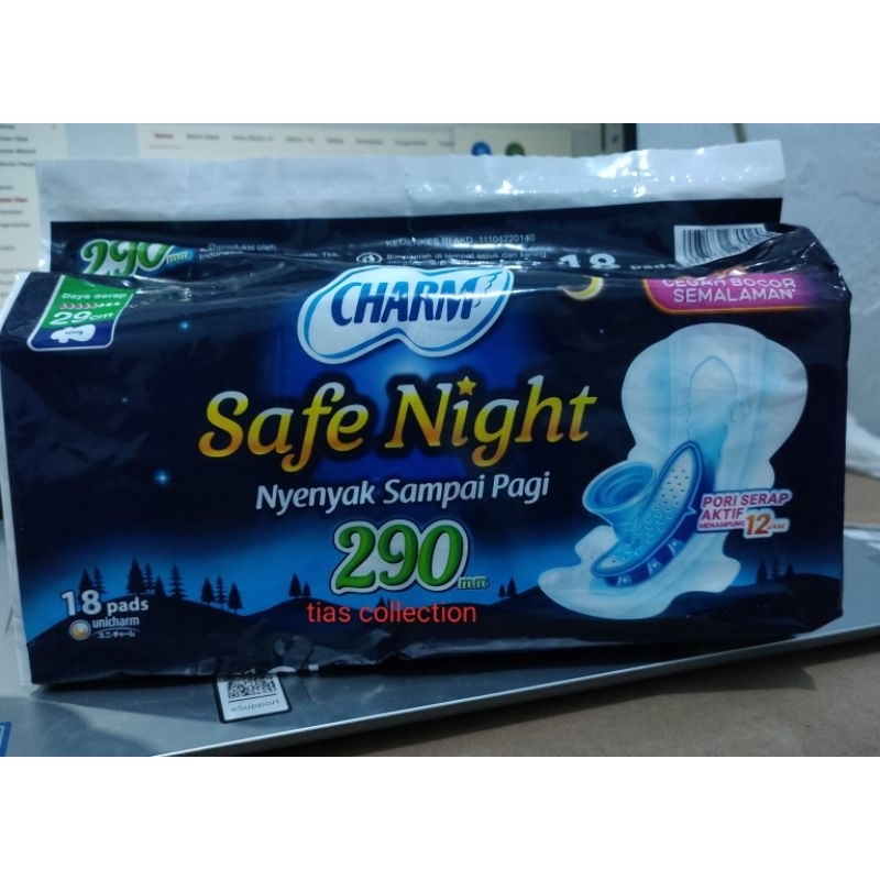Jual Charm Safe Night Wing 29cm 18pads | Shopee Indonesia