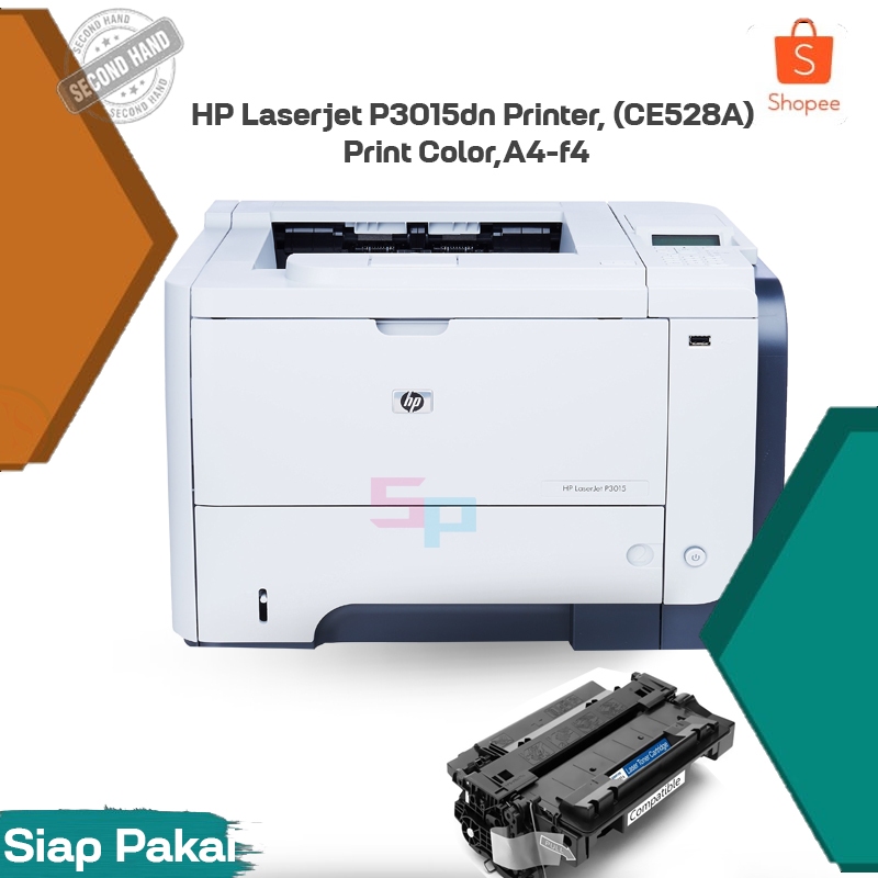 Jual HP Laserjet P3015dn Printer, (CE528A) | Shopee Indonesia