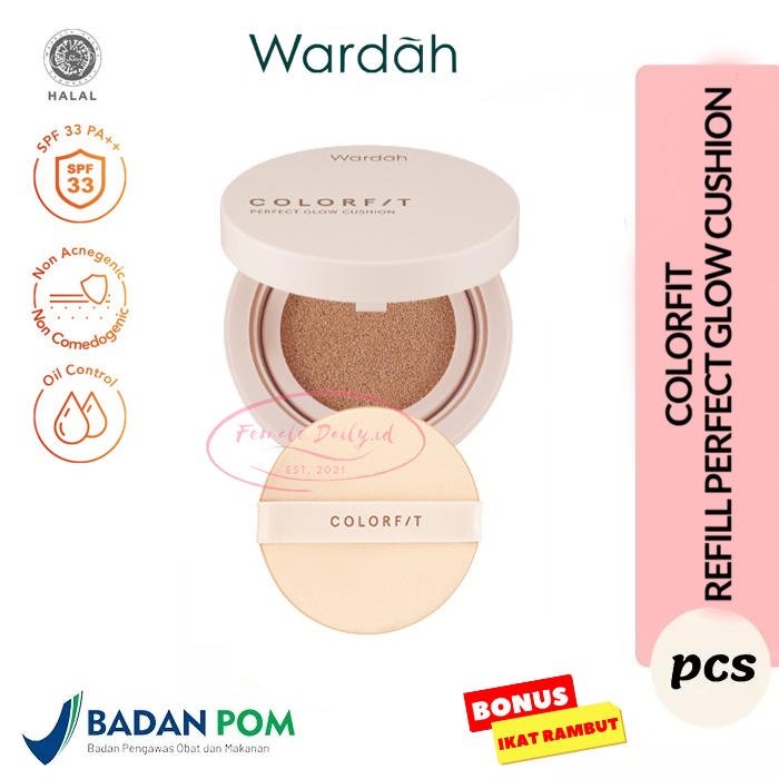Jual Wardah Refill Colorfit Perfect Glow Cushion - Tahan Lama Hingga 12 ...