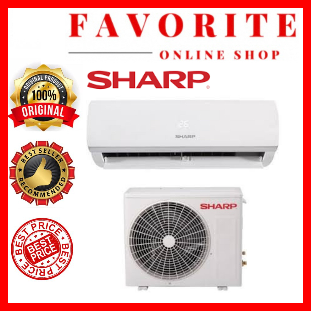 Jual AC SHARP 1/2 PK AH-A5UCY / AH-A5UCYN | Shopee Indonesia