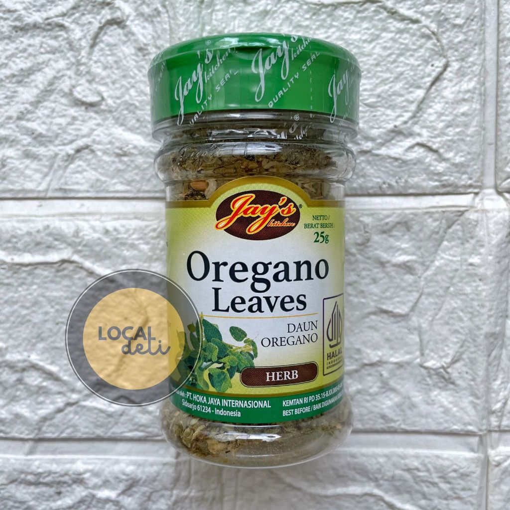 Jual Jays Oregano Leaves 25gr / Jay's Daun Oregano 25gr | Shopee Indonesia