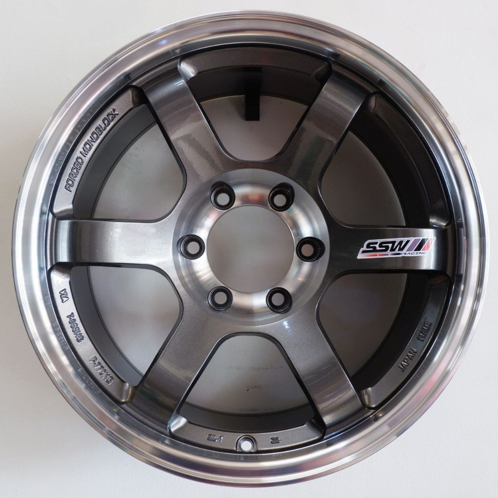 Jual VELG MOBIL ORIGINAL SSW WHEELS S202 TE37 R18 x 9 6H 139,7 ET 0 GUN METAL / CP / LP MADE IN ...