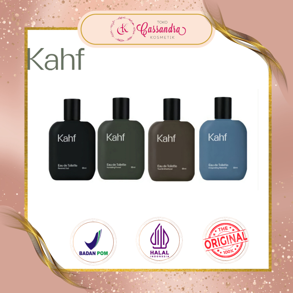 Jual KAHF MEN EAU DE TOILETTE PARFUME ALL VARIAN 35ml | Shopee Indonesia