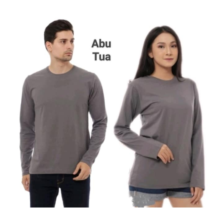 Jual Kaos Polos Abu Panjang - Kaos Polos Abu Tua Lengan Panjang - Kaos ... Jual Kaos Polos Abu Panjang - Kaos Polos Abu Tua Lengan Panjang - Kaos ...