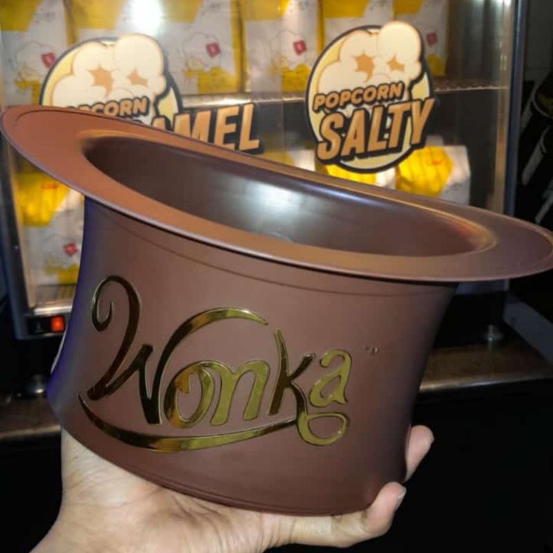 Jual Wonka Hat CGV Bucket Popcorn Official Movie Merchandise Willy ...
