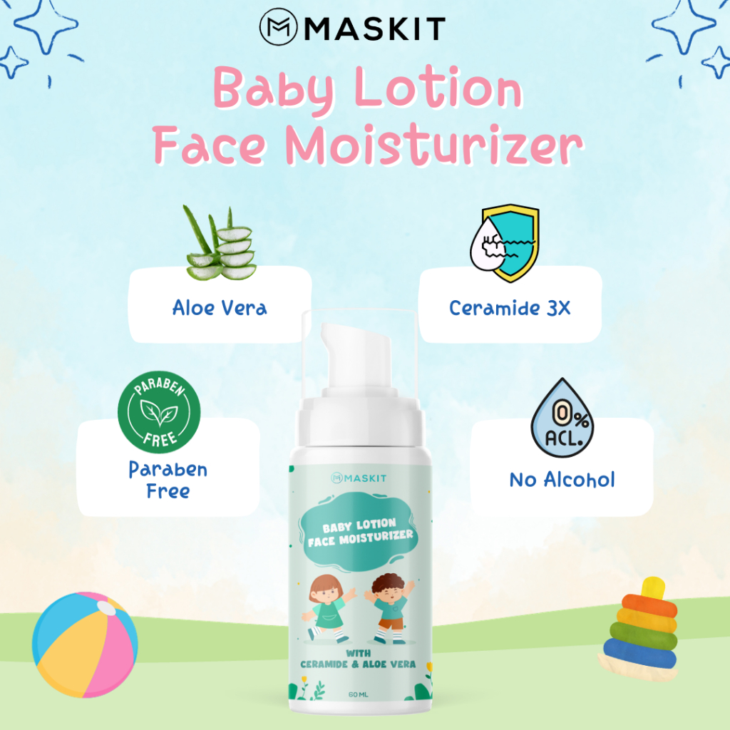 Jual Barrier Moisturizer Lotion Kids & Baby Face - Body | Baby & Kids ...
