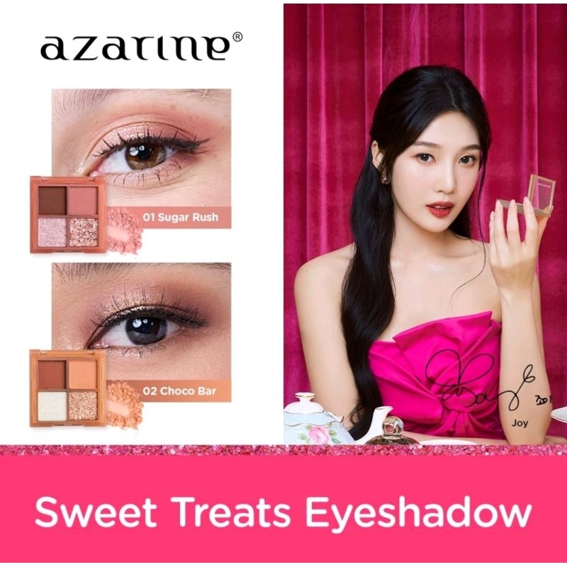 Jual [ Azarine x Red Velvet] Sweet Treat Eyeshadow - 5,5gr | Shopee ...