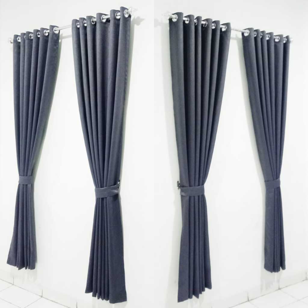 Jual GORDEN BLACKOUT GORDEN POLOS JENDELA HORDENG WARNA ABU TUA ...