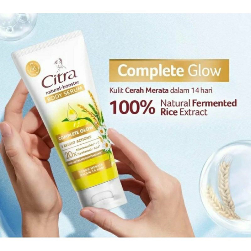 Jual Citra Natural Booster Body Serum Complete Glow With 20X ...