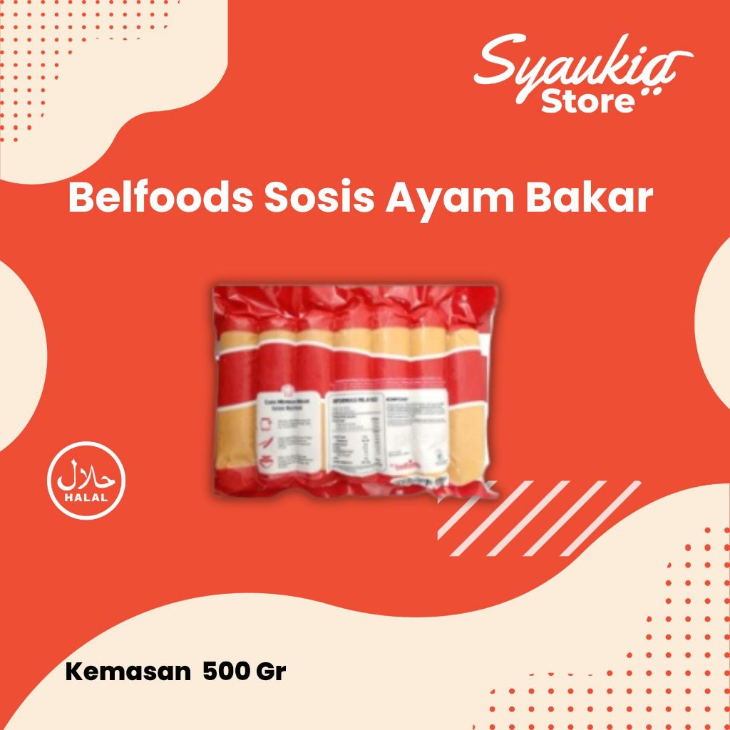 Jual Belfoods Sosis Ayam Bakar 475 Gr | Shopee Indonesia