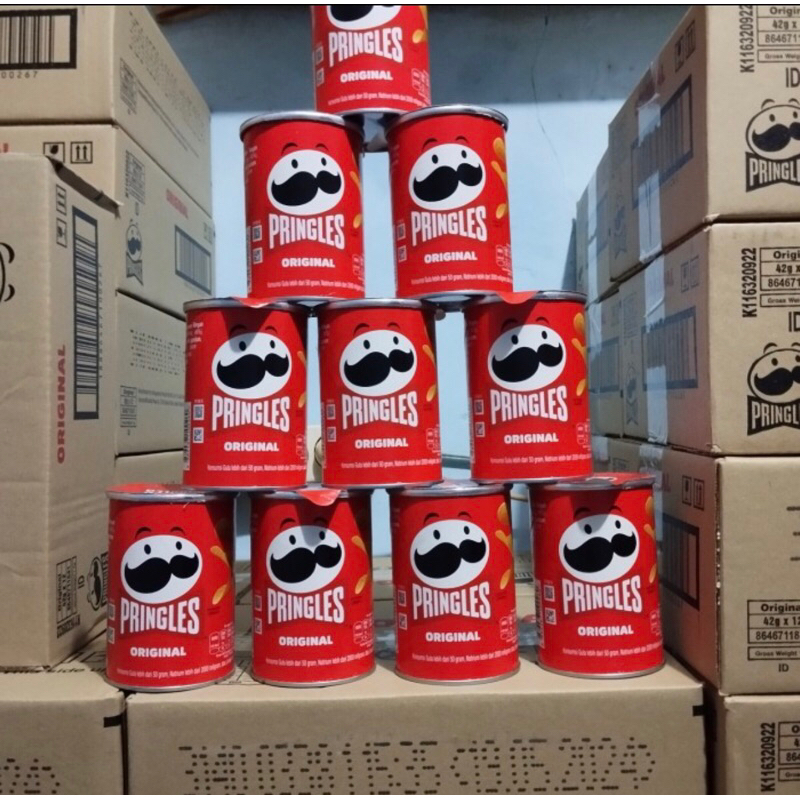 Jual Pringles rasa original ukuran 42 gram / Pringles original murah ...