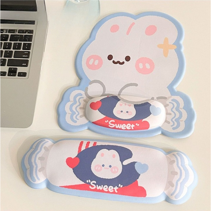Jual Squishy Bunny Mousepad / Alas Tatakan Laptop Mouse Pad Kelinci ...