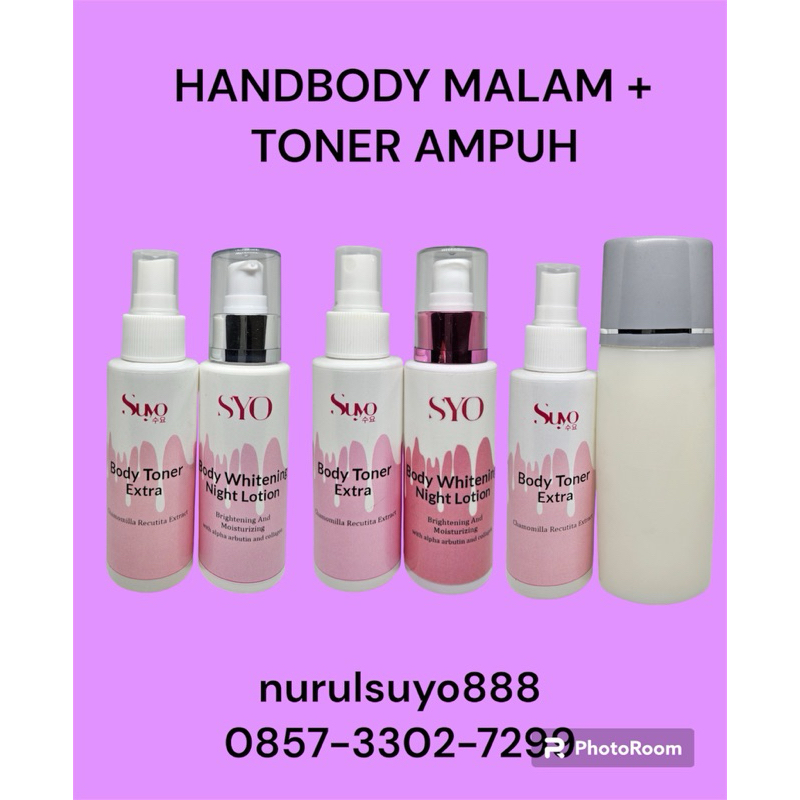 Jual SUYO LOTION MALAM+TONER AMPUH | Shopee Indonesia
