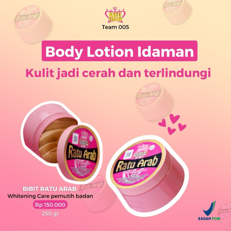Jual BIBIT RATU ARAB ORIGINAL BODY LOTION RATU ARAB | Shopee Indonesia