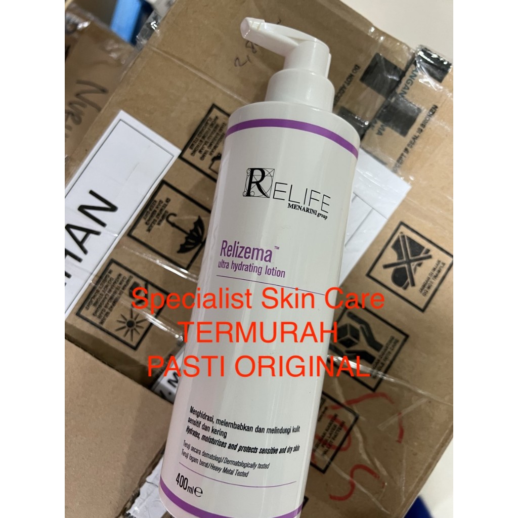 Jual Relizema Ultra Hydrating Lotion 400 mL | Shopee Indonesia