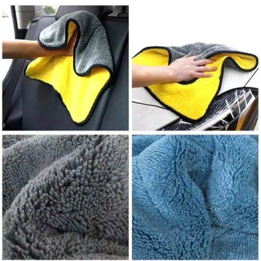 Jual Lap microfiber tebal bagus 800gsm 30 x 30 30 x 40 30x30 30x40 ...