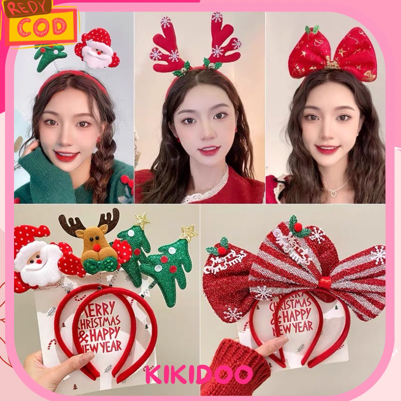 Jual BANDO NATAL / AKSESORIES RAMBUT CHRISTMAS /BANDO CHRISTMAS ...