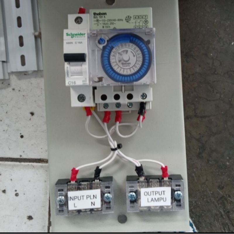 Jual Panel Lampu taman Otomatis timer | Shopee Indonesia