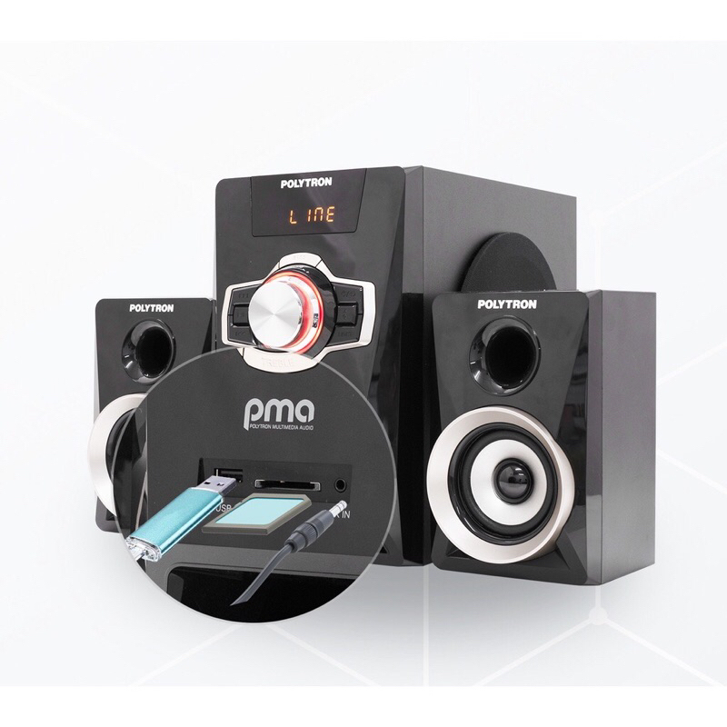 Jual Speaker Aktif Polytron Pma 9321 Pma9321 Radio Fm Bluetooth