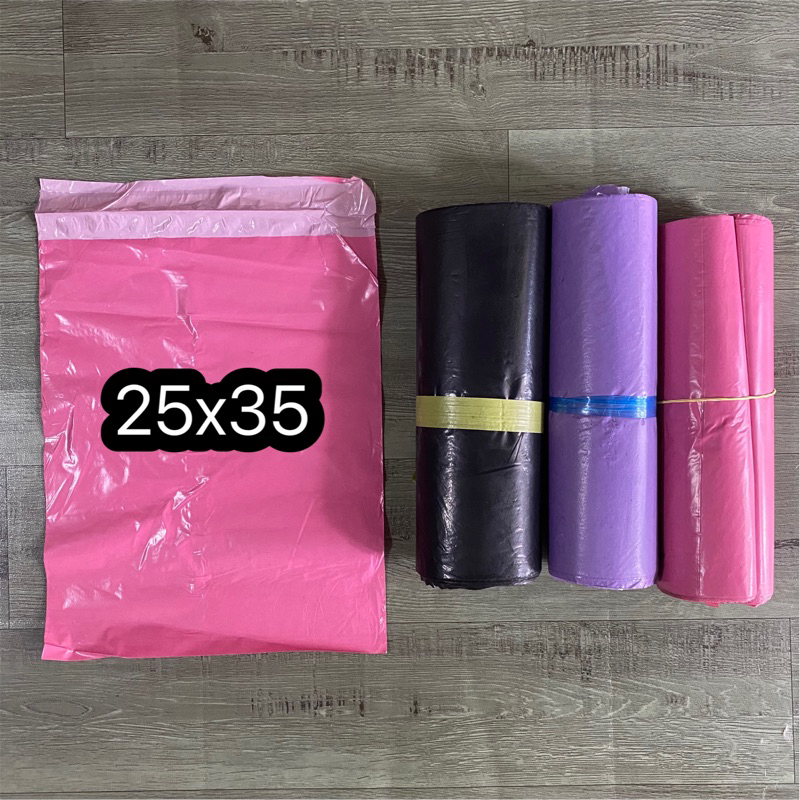 Jual Plastik Packing Polymailer 25x35 Pink Ungu Hitam | Shopee Indonesia