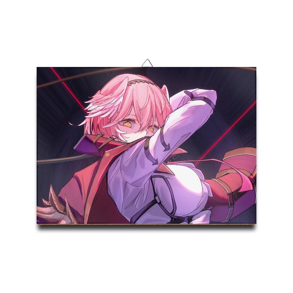 Jual Poster dinding kayu anime vtuber TAKANE LUI SLASH - HOLO JP ...