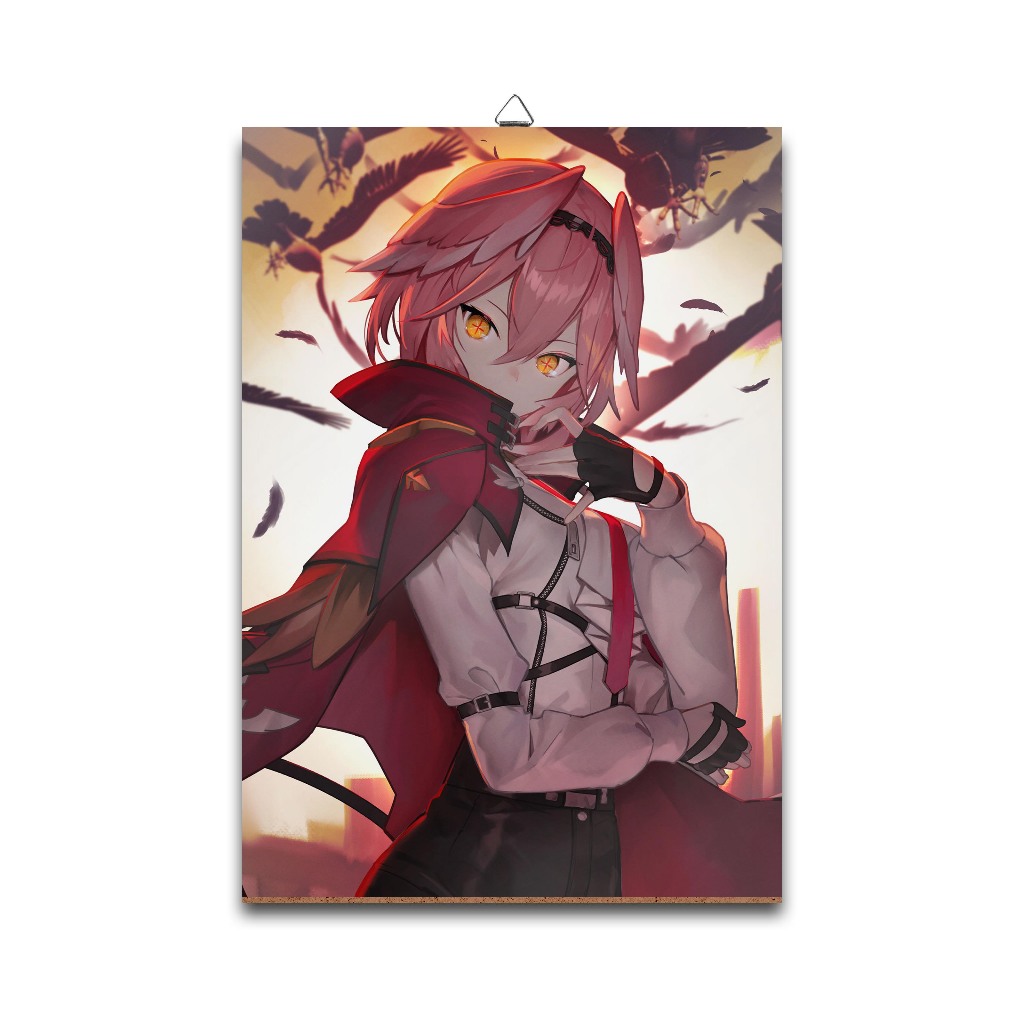 Jual Poster dinding kayu anime vtuber TAKANE LUI BIRDS BG - HOLO JP ...