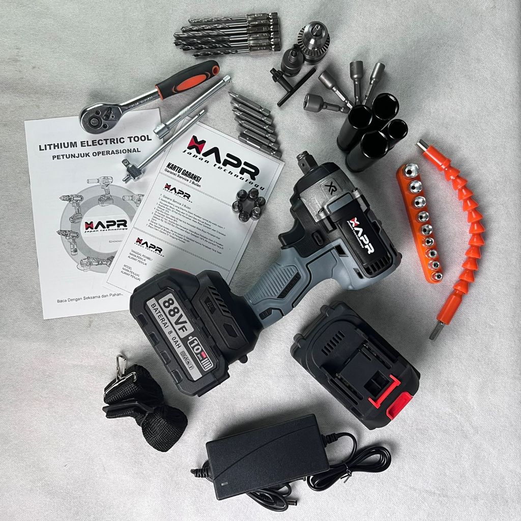 Jual Mesin Impact APR bor impact wrench 500Nm AP126 MOd DeWalt garansi ...