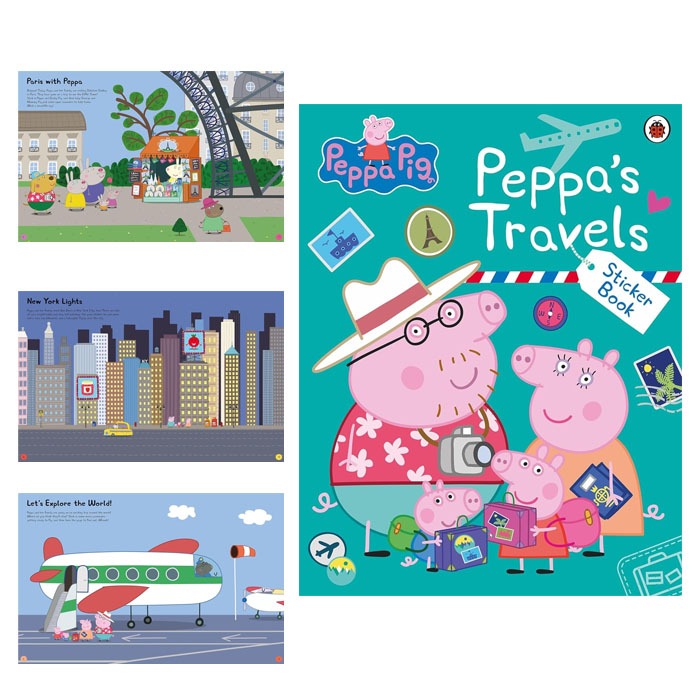 Jual Peppa Pig: Peppa's Travels Sticker Book | Shopee Indonesia