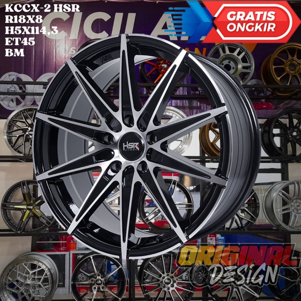 Jual Velg Mobil HRV , JUKE , HARIER , ALPHARD , HSR KCC-2 RING 18 R18 ...