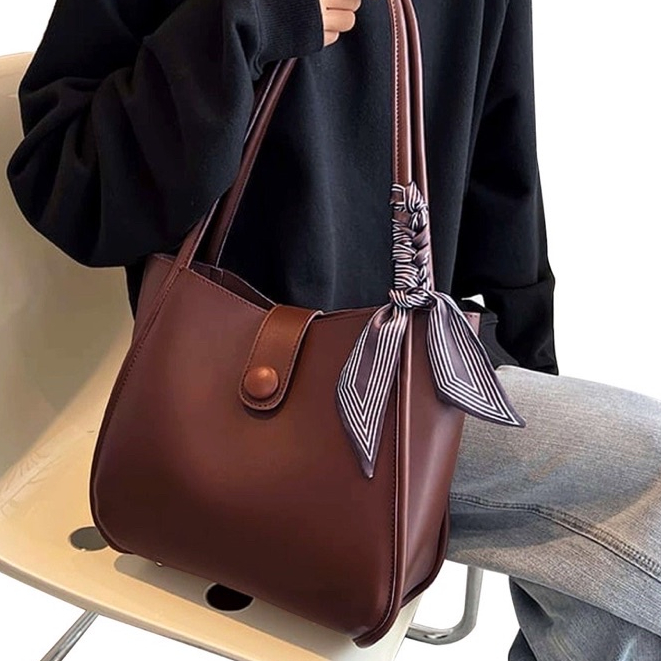 Jual ATC - Shoulder Bag Gempi / Tote Bag Florid (+ Twilly/Syal ...