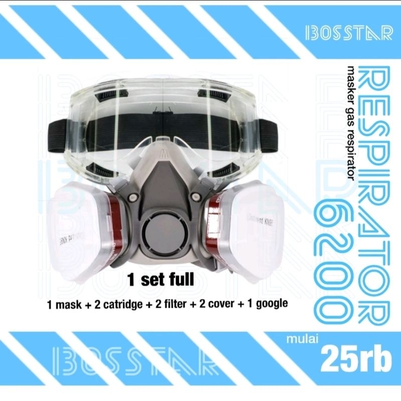 Jual Masker Gas Respirator | masker cat | cat mobil | masker fogging ...
