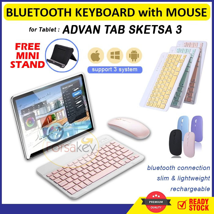Jual Advan Tab Sketsa 3 10.1 10.1" Inch 2023 Bluetooth Keyboard Bluetoot Kibot Keyboar Keyboar ...
