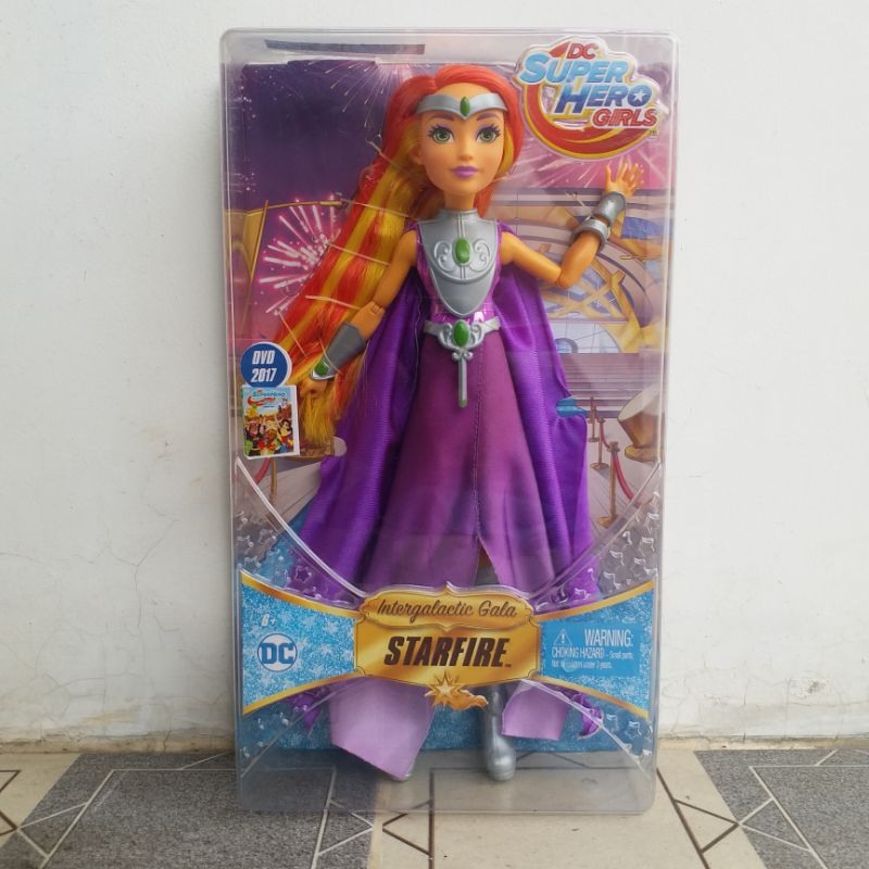 Jual Barbie DC Superhero Girls - Starfire | Shopee Indonesia