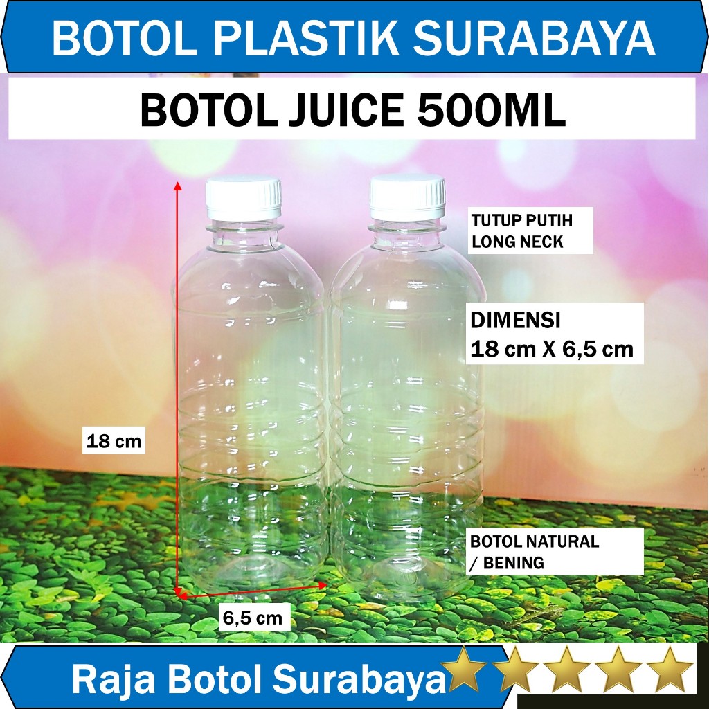 Jual botol sinom 500ml juice 500 ml minuman sinom500 minuman500 plastik ...