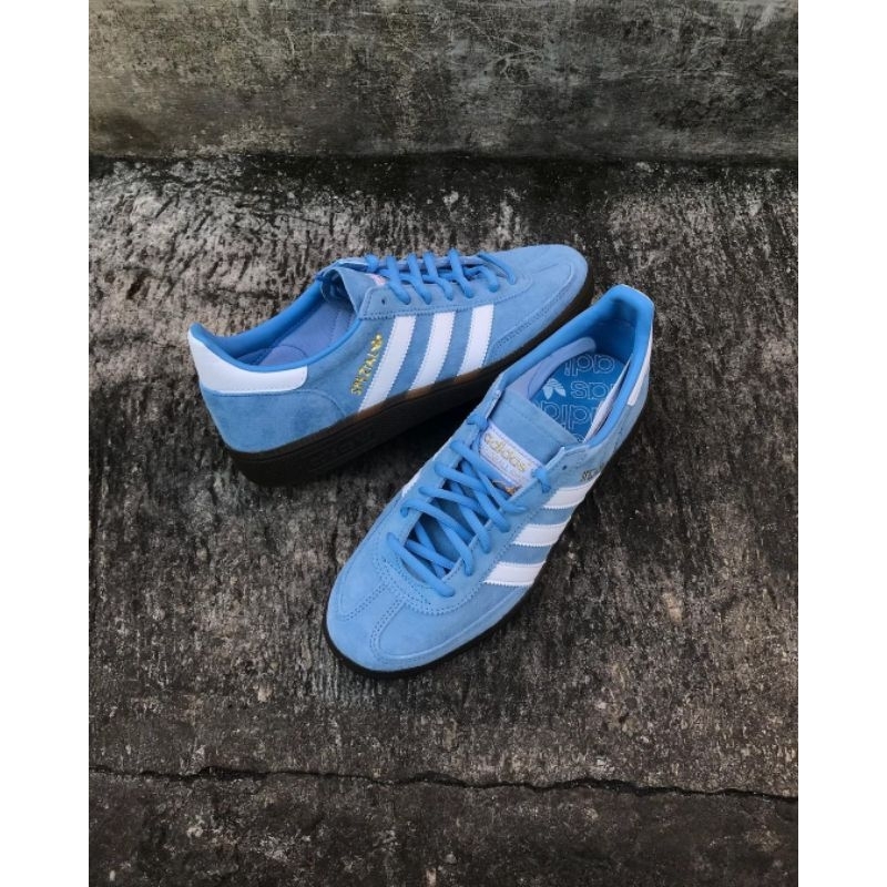 Jual Adidas Originals Handball Spezial Ice Blue | Shopee Indonesia